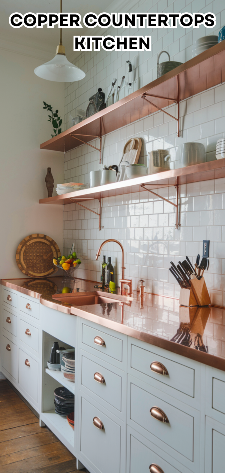 16 Stunning Copper Countertops Kitchen Designs - My Home And Kitchen