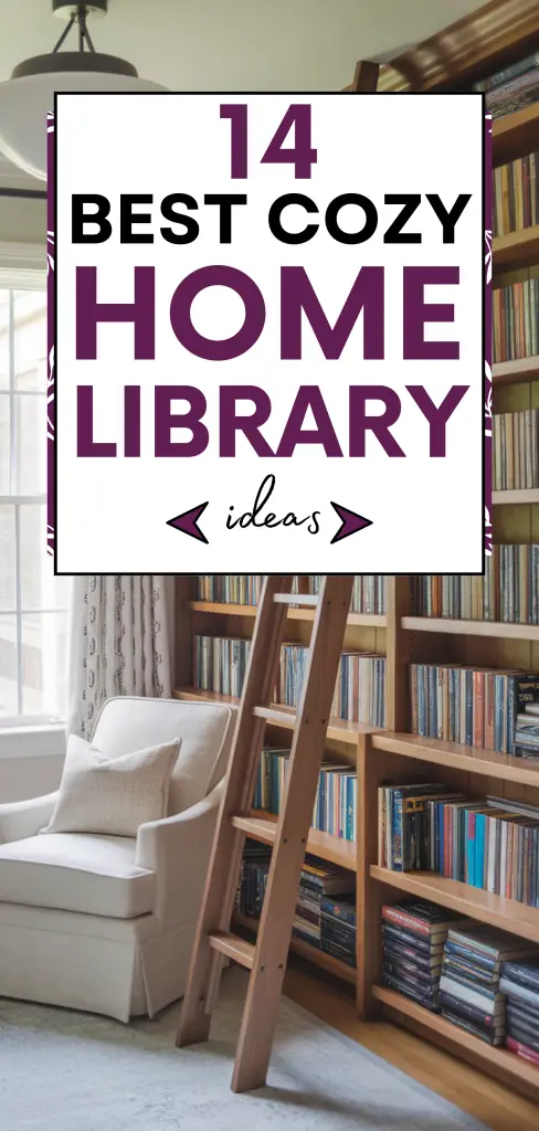 14 Best Cozy Home Library Ideas - My Home And Kitchen