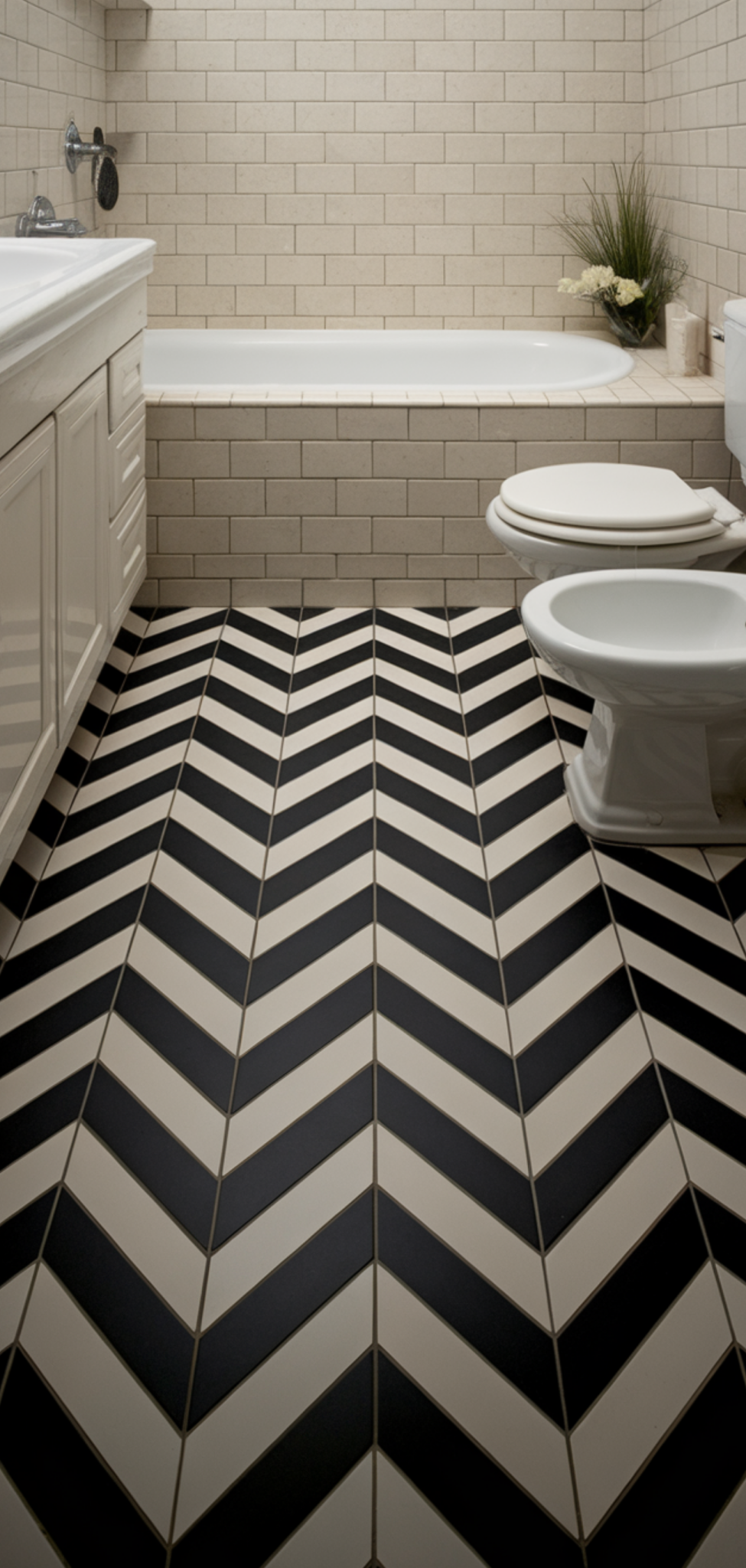 15 Brilliant Bathroom Tile Ideas That WOW - My Home And Kitchen