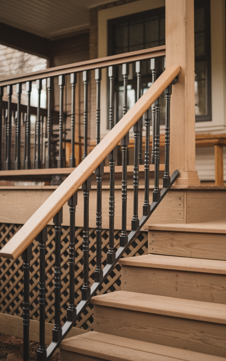 17 Best Front Porch Railing Ideas - My Home And Kitchen