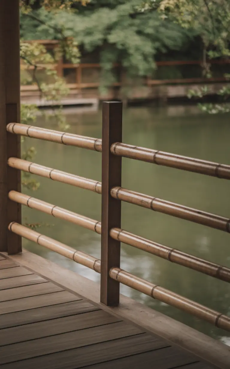 17 Creative Wood Deck Railing Ideas - My Home And Kitchen