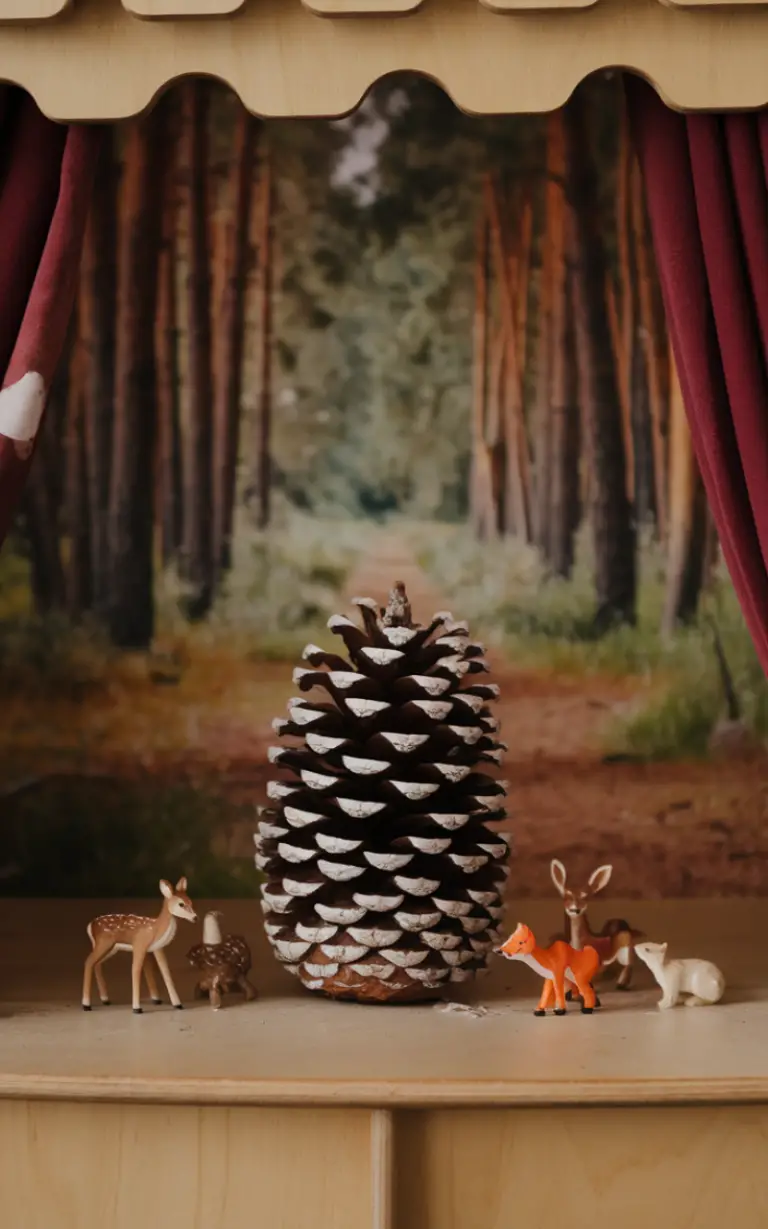 16 Perfect Pine Cone Crafts For kids - My Home And Kitchen