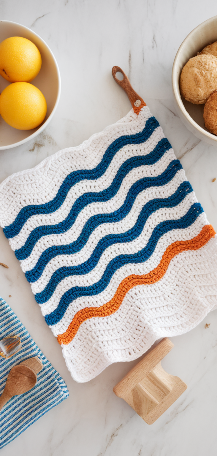 14 Crochet Dish Cloth Free Pattern for Every Kitchen - My Home And Kitchen