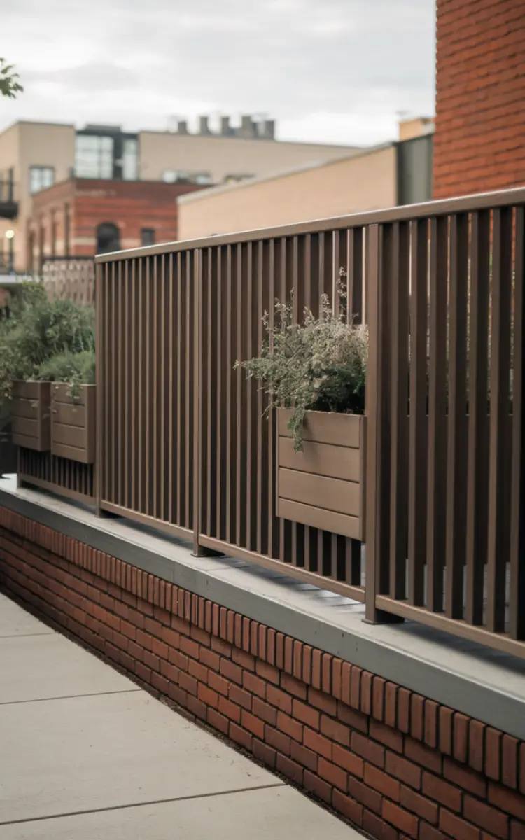 17 Creative Wood Deck Railing Ideas - My Home And Kitchen