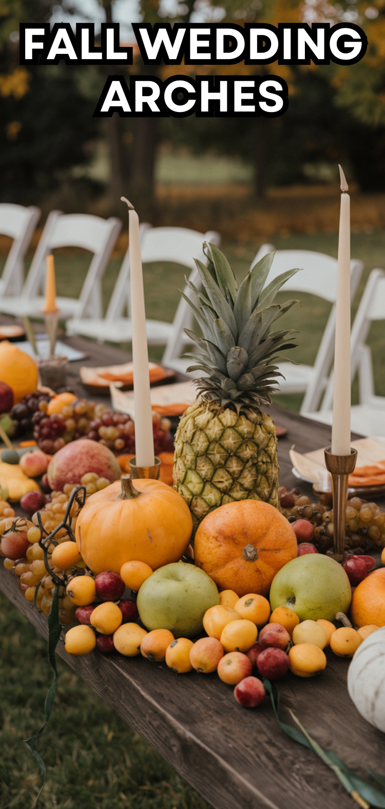 18 Amazing Fall Wedding Arches - My Home And Kitchen