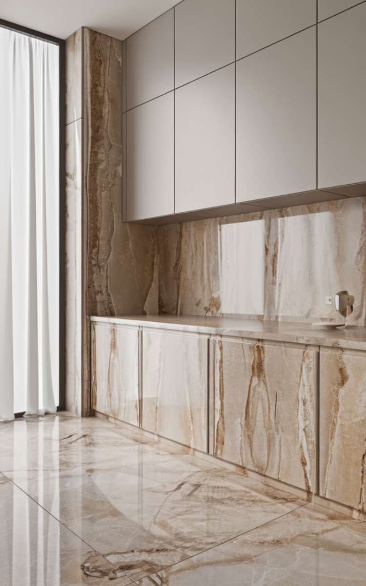 17 amazing Marble Kitchen Design Ideas - My Home And Kitchen
