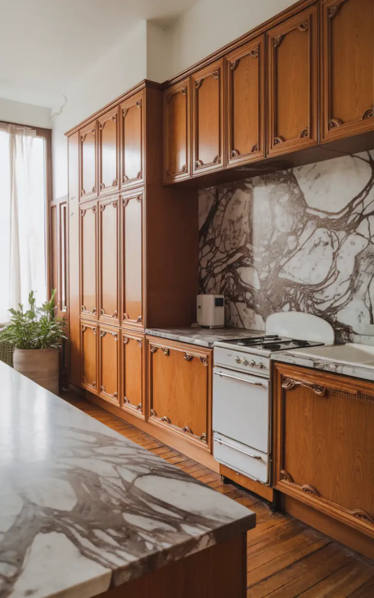 17 amazing Marble Kitchen Design Ideas - My Home And Kitchen
