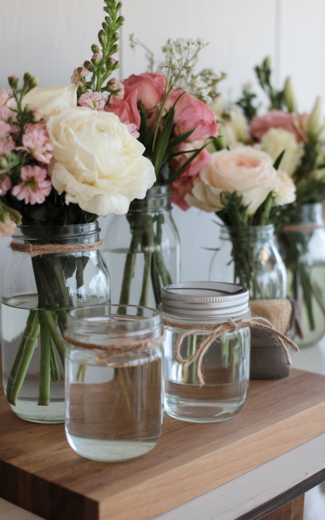 18 Amazing Flower Bar Display Ideas - My Home And Kitchen