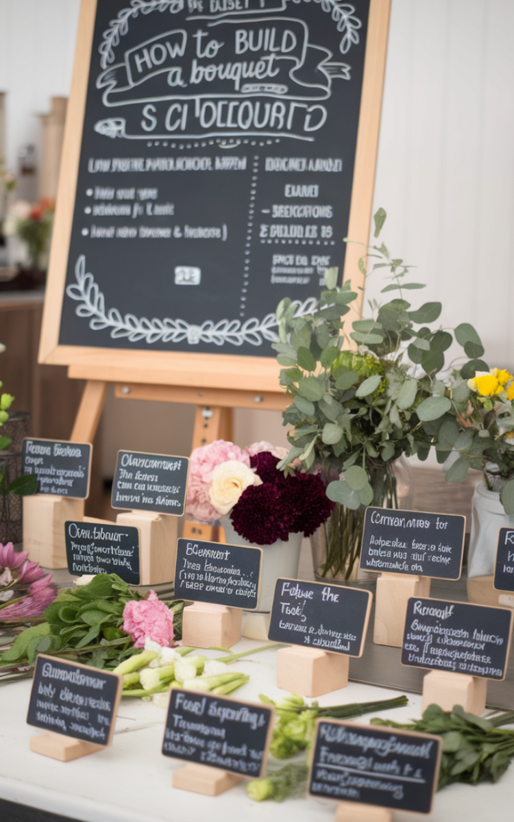 18 Amazing Flower Bar Display Ideas - My Home And Kitchen