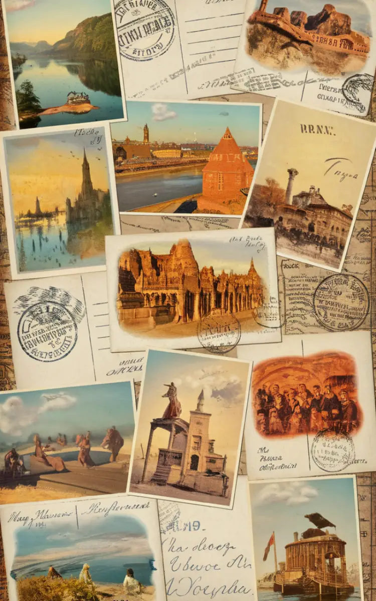18 Vintage Scrapbook Paper and Stickers for Creative Art Projects in ...