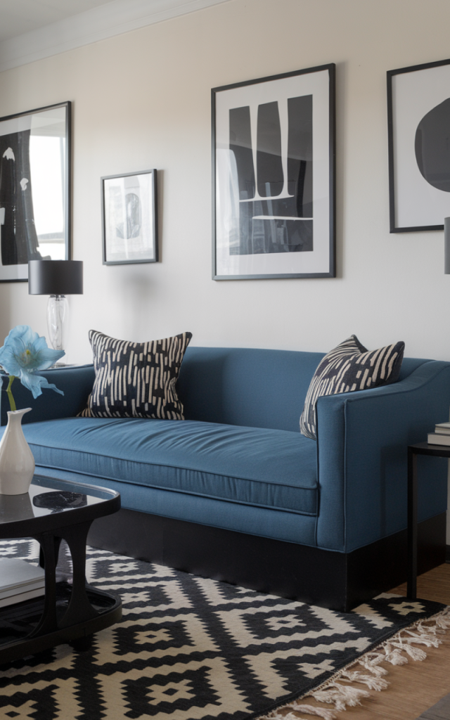 18 Amazing Blue Couch Living Room Ideas - My Home And Kitchen