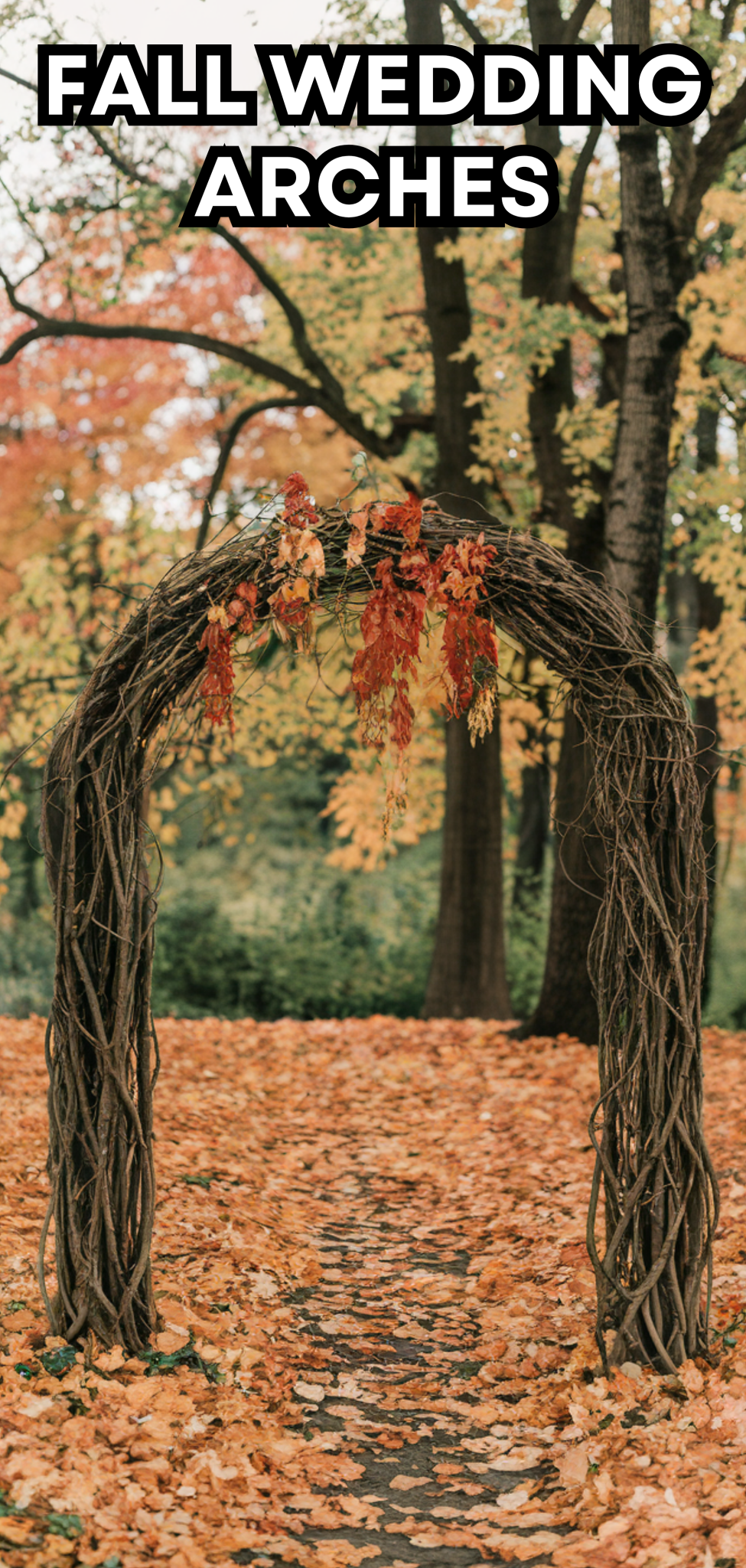 18 Amazing Fall Wedding Arches - My Home And Kitchen