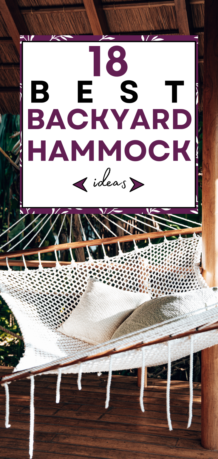 18 Best Backyard Hammock Ideas - My Home And Kitchen