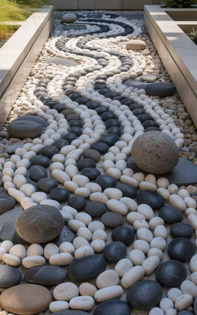 16 Stunning Pebble Garden Landscaping Ideas - My Home And Kitchen