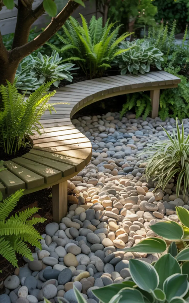 16 Stunning Pebble Garden Landscaping Ideas - My Home And Kitchen