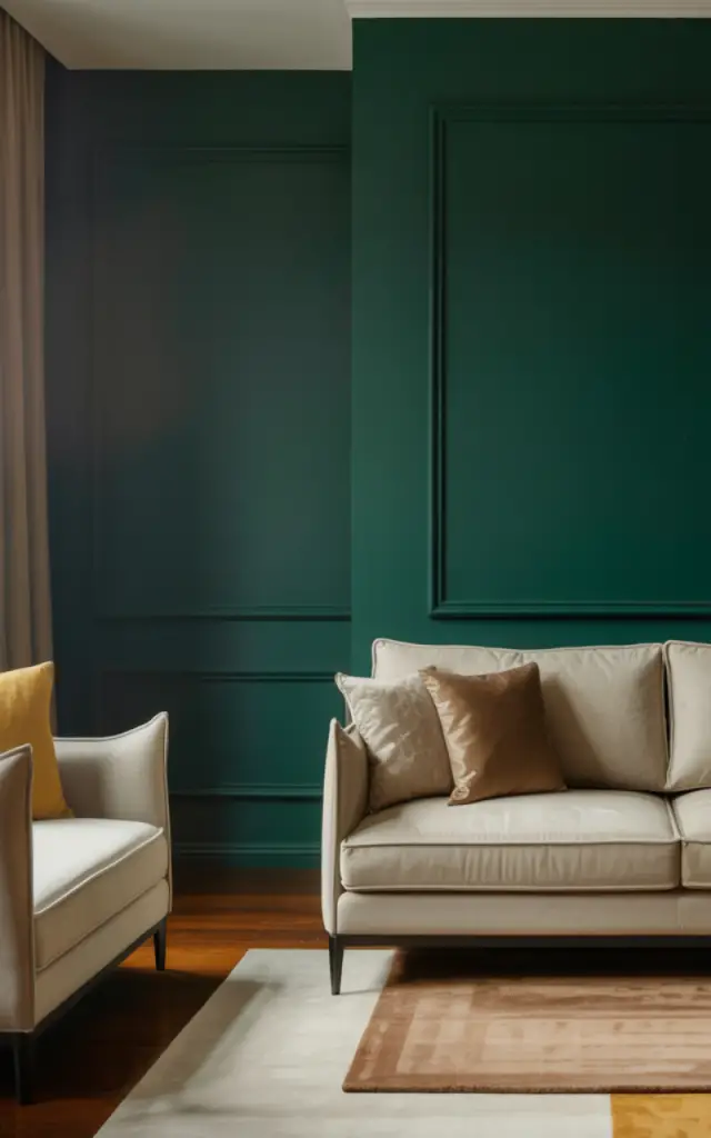 17 Amazing Beige and Green Living Room: Color Pairing Tips ...