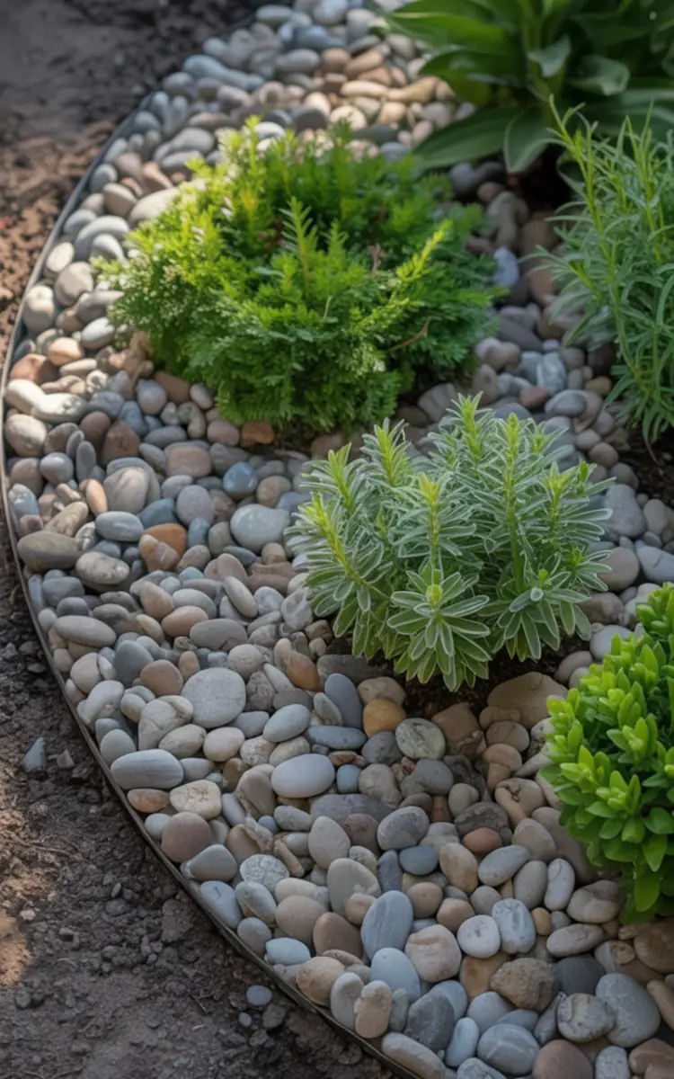 16 Stunning Pebble Garden Landscaping Ideas - My Home And Kitchen