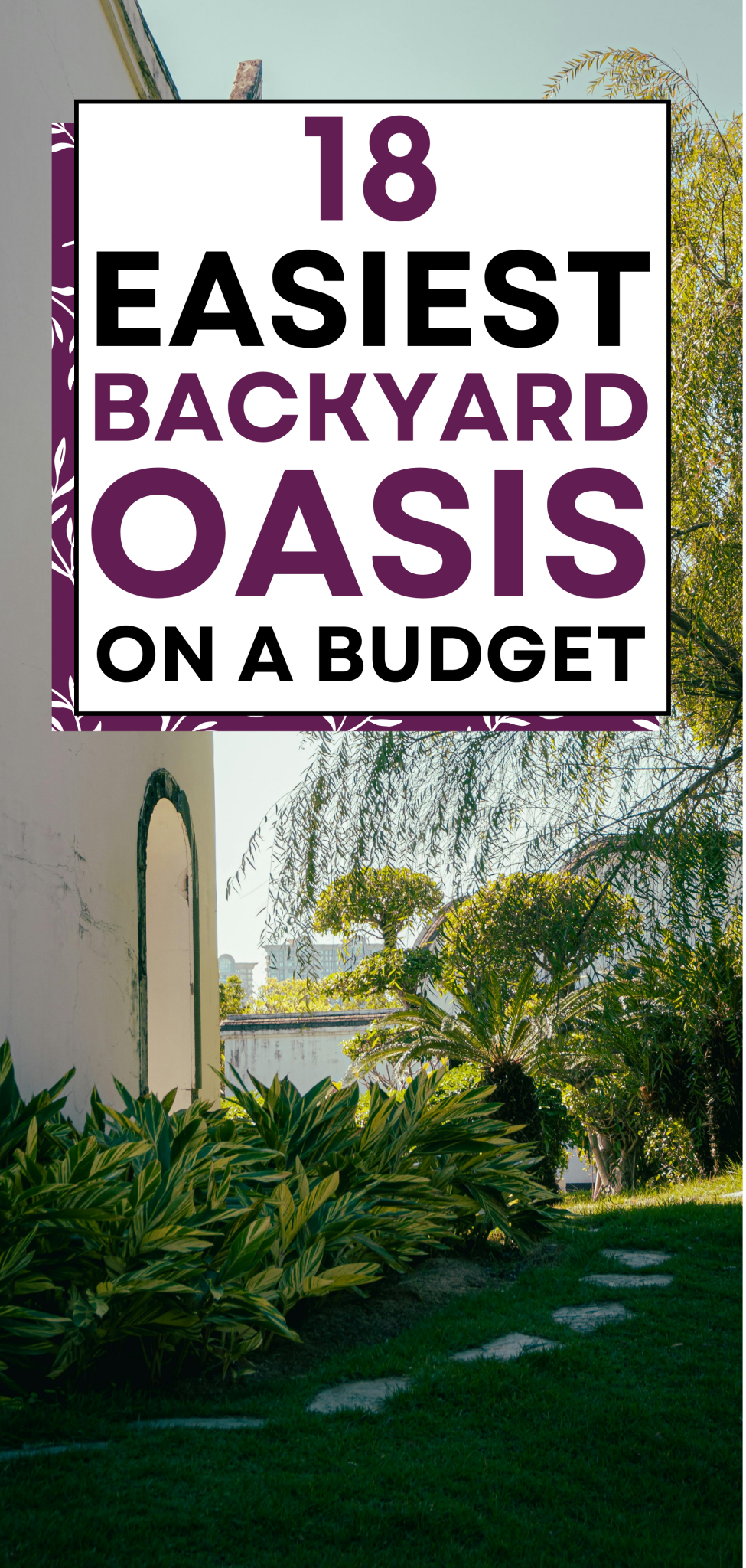 18 Easiest Backyard Oasis On A Budget - My Home And Kitchen
