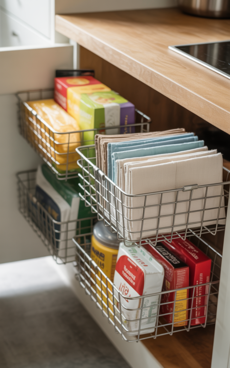 17 Perfect Kitchen Cupboard Organization Ideas - My Home And Kitchen