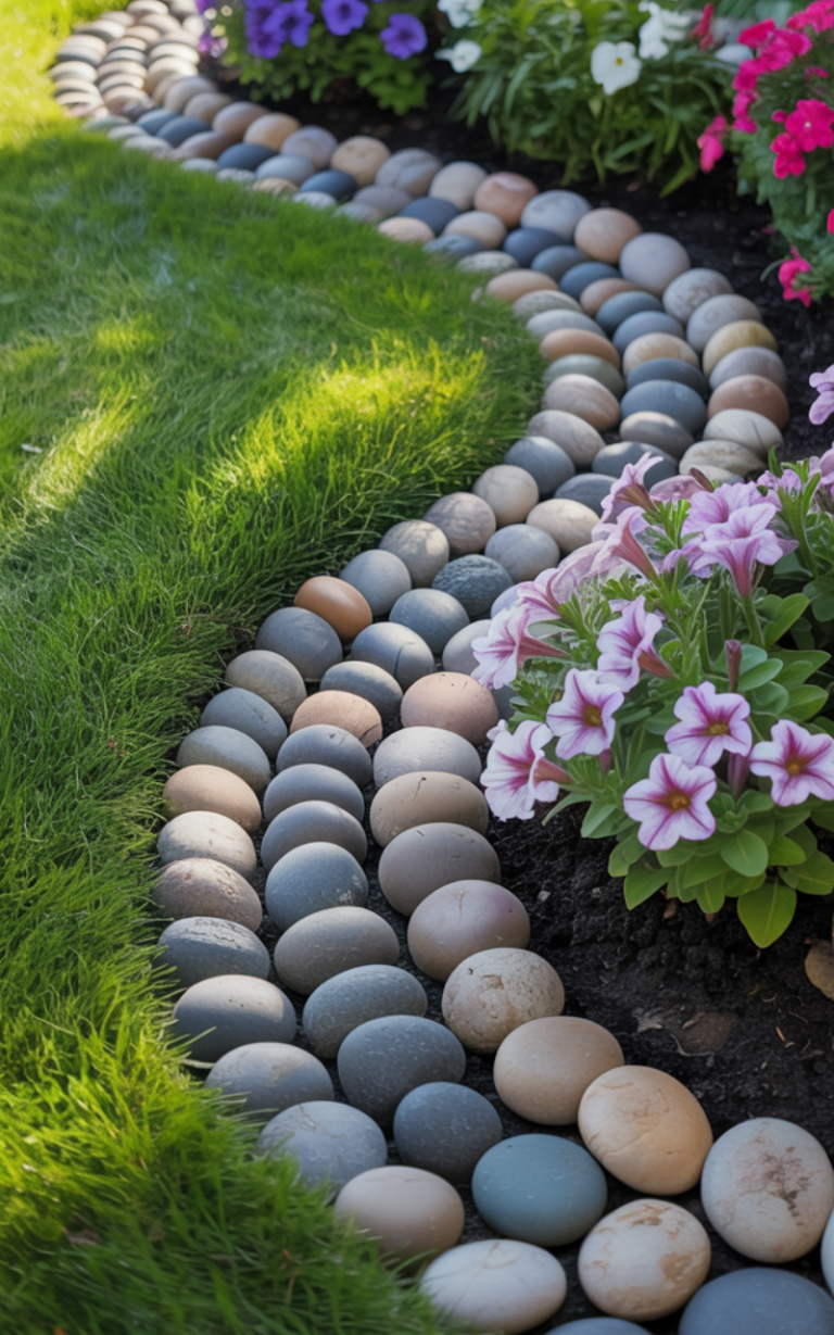 16 Stunning Pebble Garden Landscaping Ideas - My Home And Kitchen