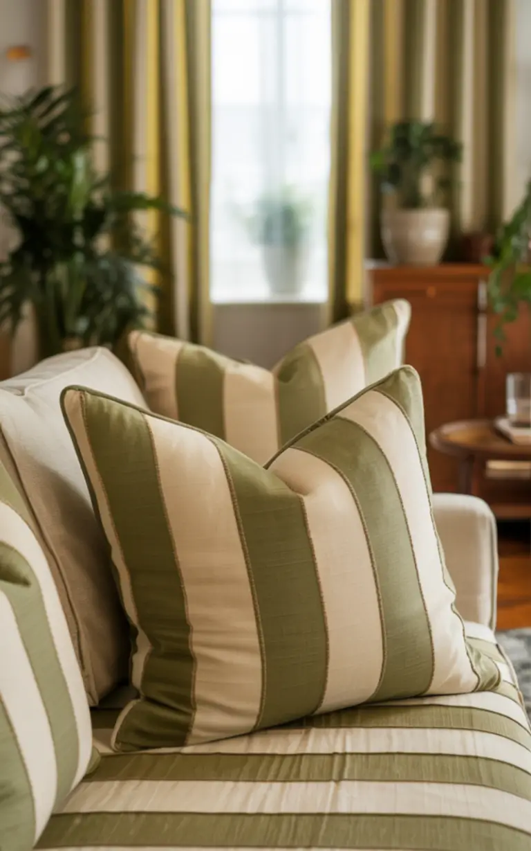 17 Amazing Beige and Green Living Room: Color Pairing Tips ...