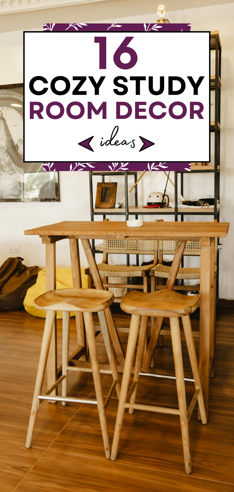 16 Cozy Study Room Decor Ideas - My Home And Kitchen