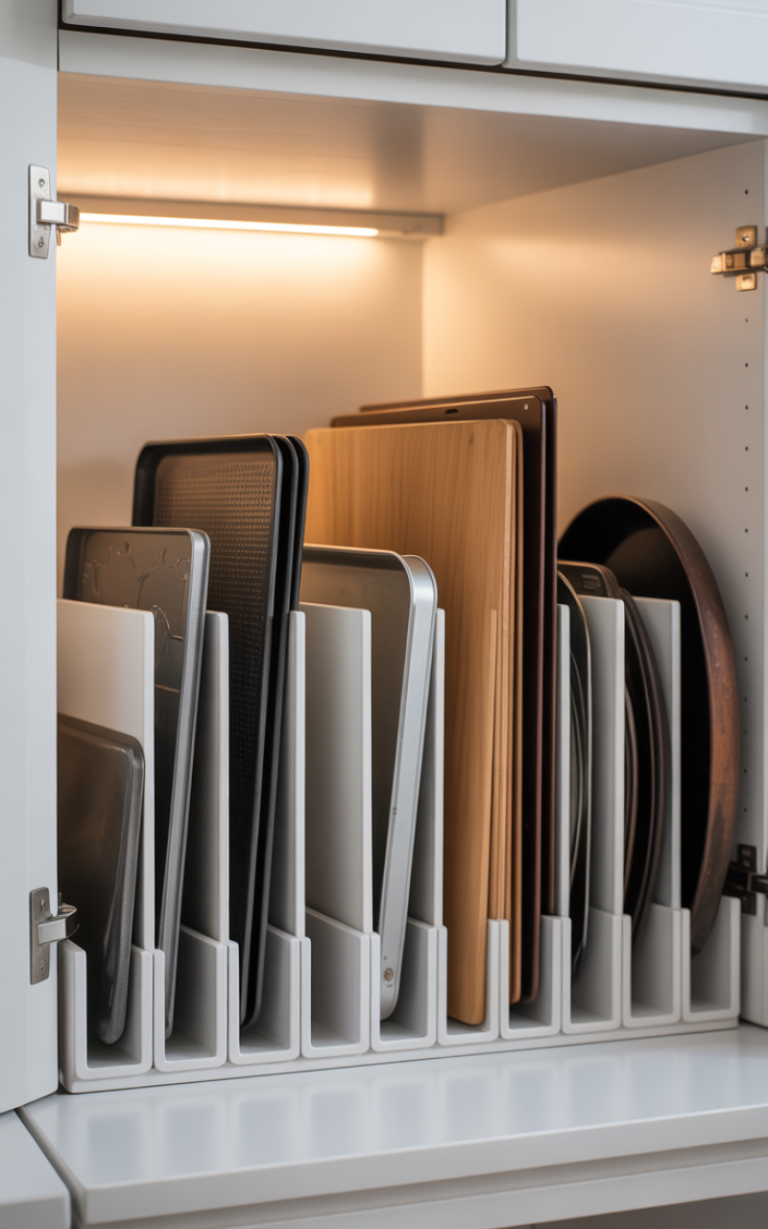 17 Perfect Kitchen Cupboard Organization Ideas - My Home And Kitchen