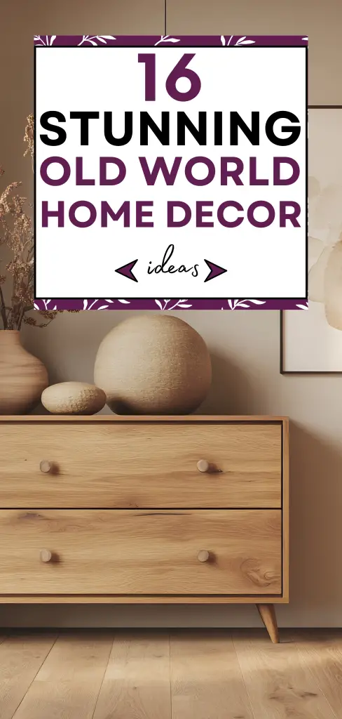 16 Stunning Old World Home Decor Ideas - My Home And Kitchen