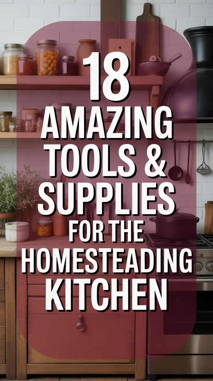 18 Amazing Tools & Supplies for the Homesteading Kitchen - My Home And ...