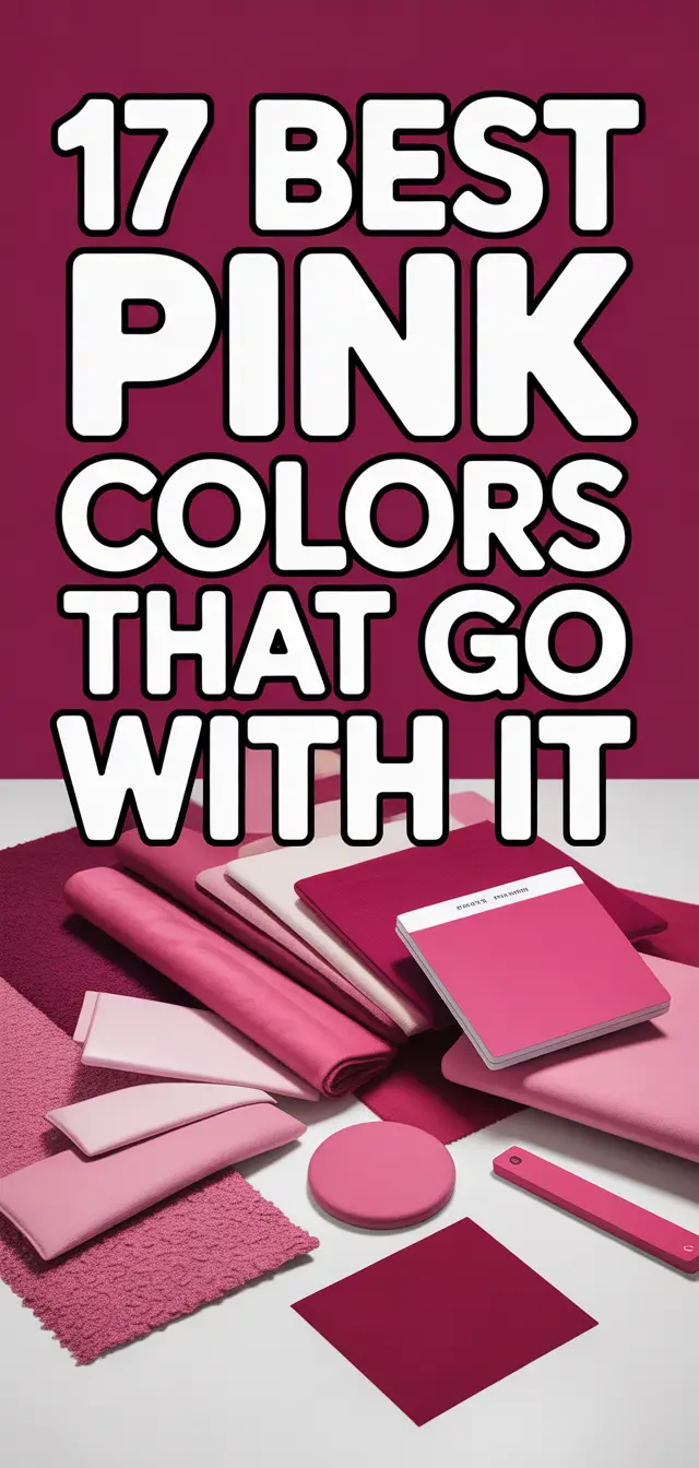 17 Best Pink Colors That Go With It - My Home And Kitchen