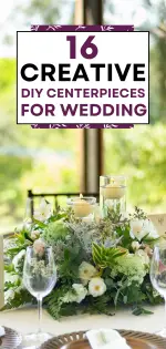 16 Creative DIY Centerpieces for Wedding - My Home And Kitchen
