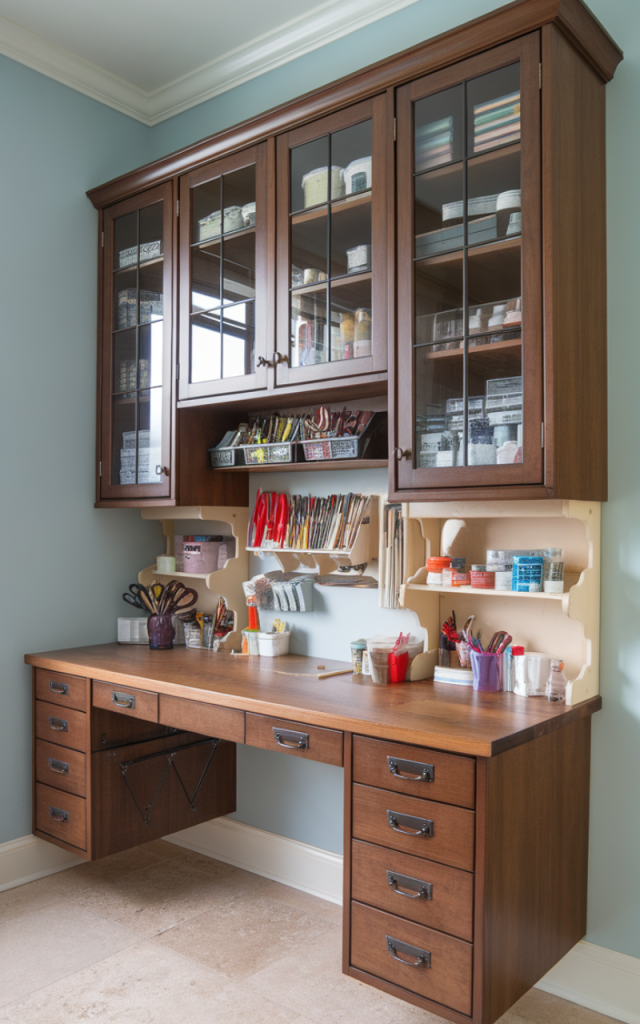 17 Inspiring Office Craft Room Combo Ideas - My Home And Kitchen