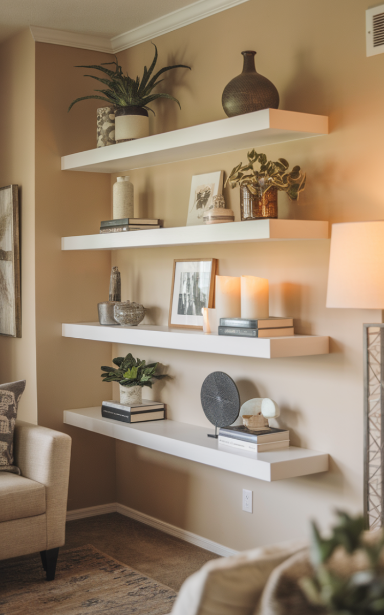 16 Amazing Large Blank Wall Ideas Living Rooms Can Use for Instant ...